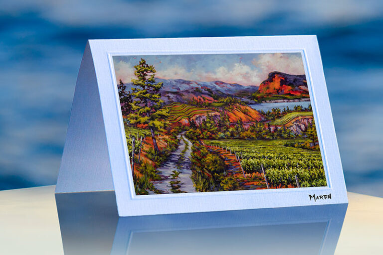Inflection Point - Lavish Cards - Fine Art Corporate Greeting Cards